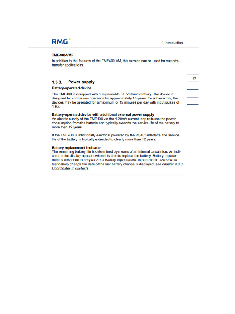 Flow Meter RMG-15 | PDF