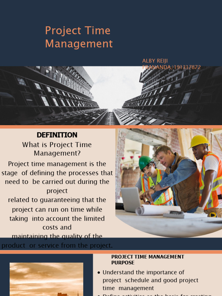 Management Time Project | PDF | Project Management | Business