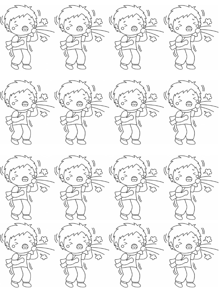 Niño para Imprimir 5 Copias | PDF