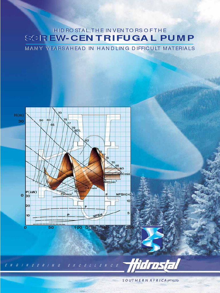 Hidrostal 1 | Download Free PDF | Pump | Chemical Engineering