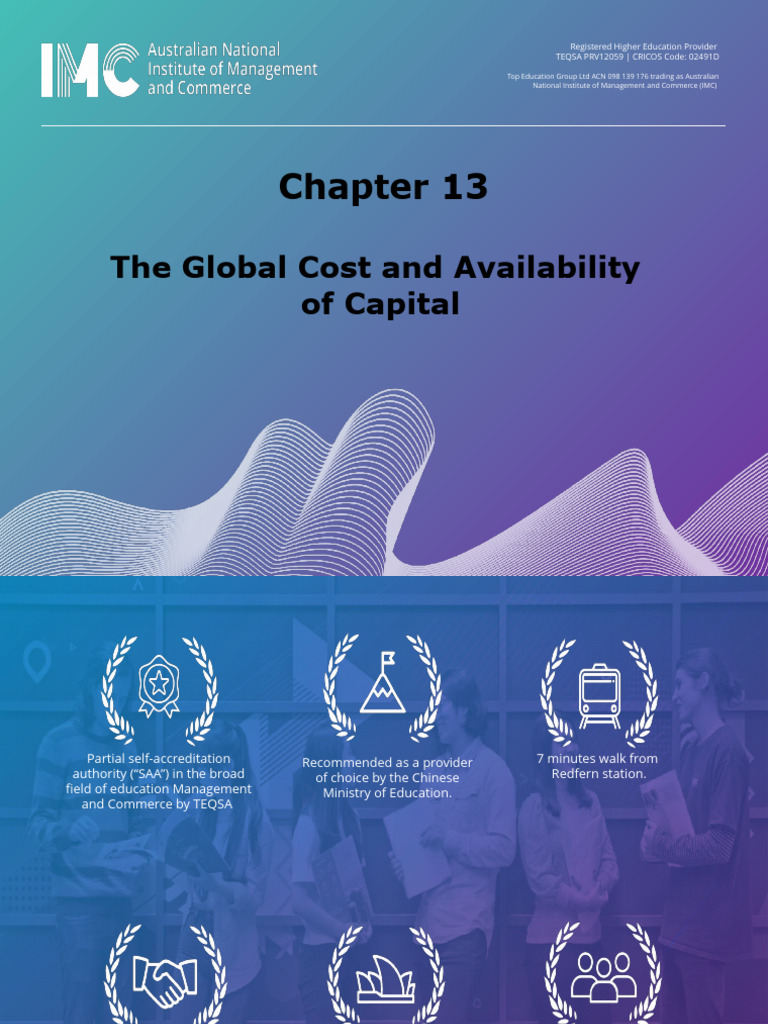 Chapter 13 | PDF | Cost Of Capital | Financial Risk