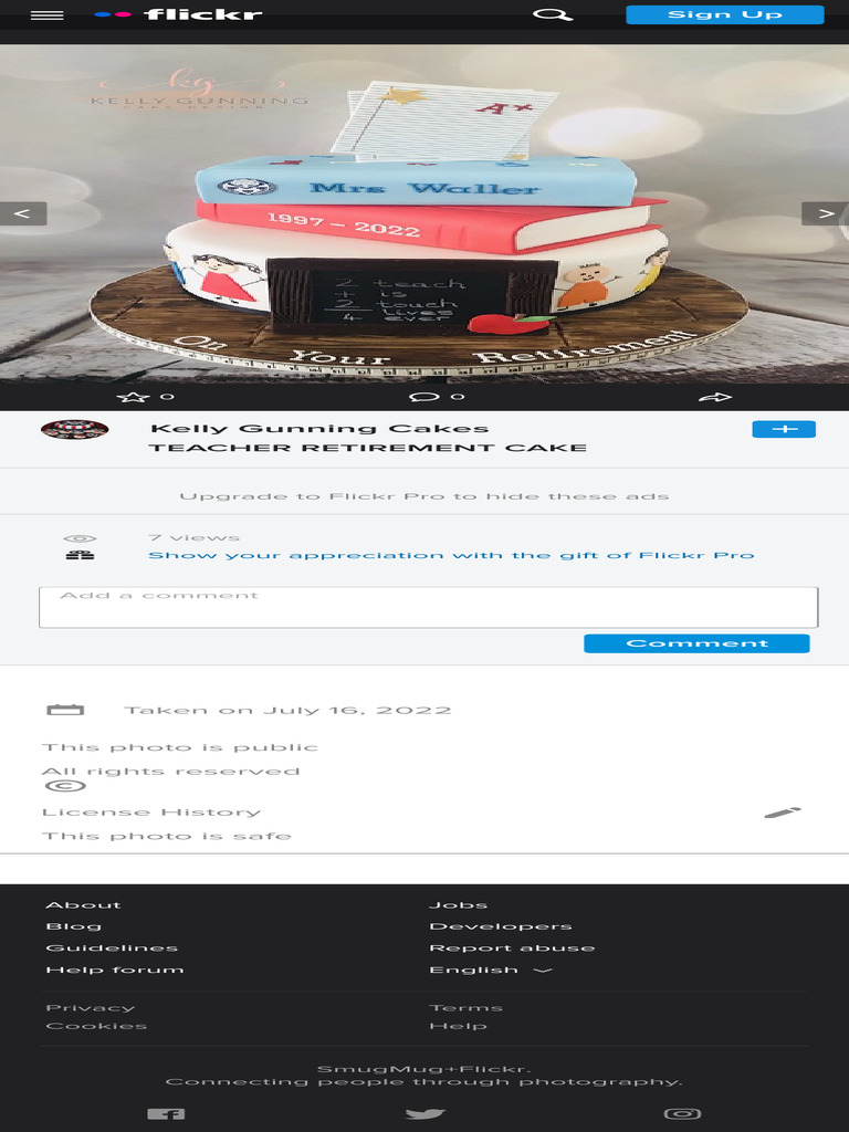 TEACHER RETIREMENT CAKE Kelly Gunning Cakes F | PDF