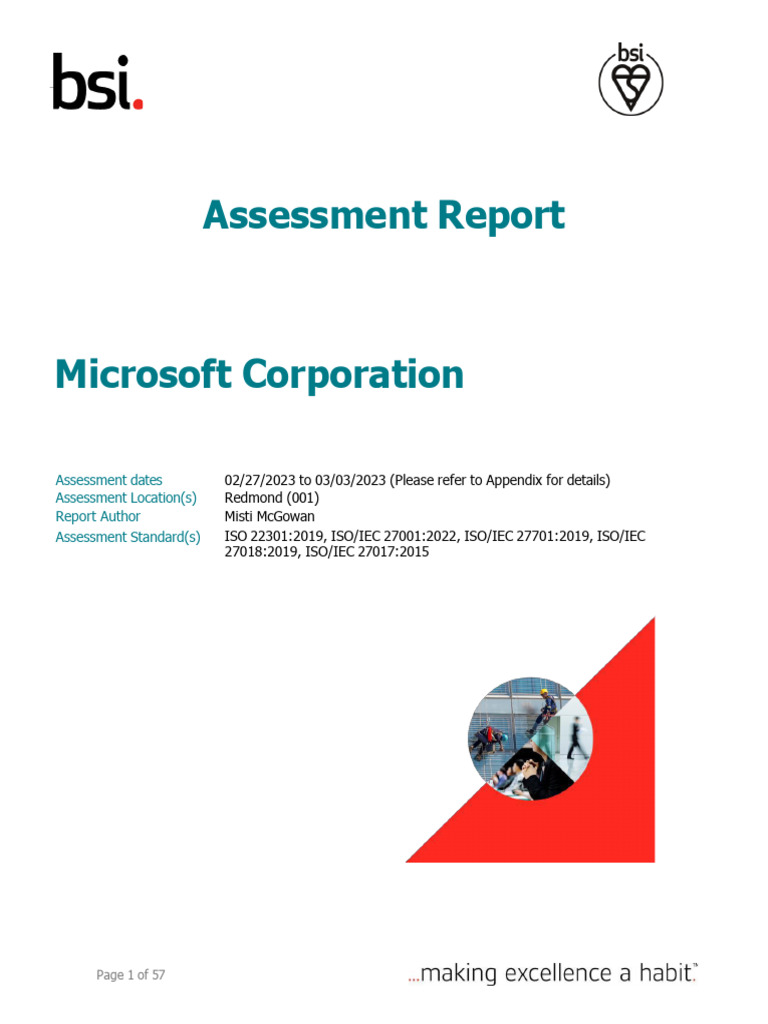 M365 ISO Assessment Report Final (2023) | PDF | Risk | Information ...