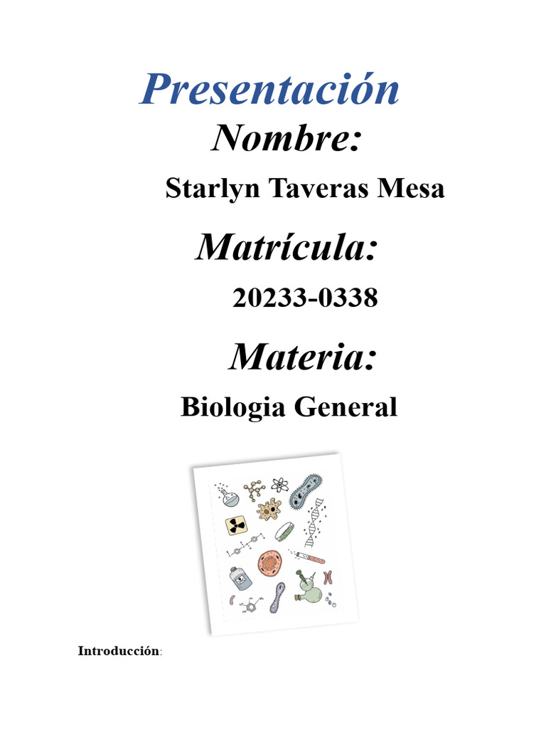 Biología General | PDF | Vida | Organismos