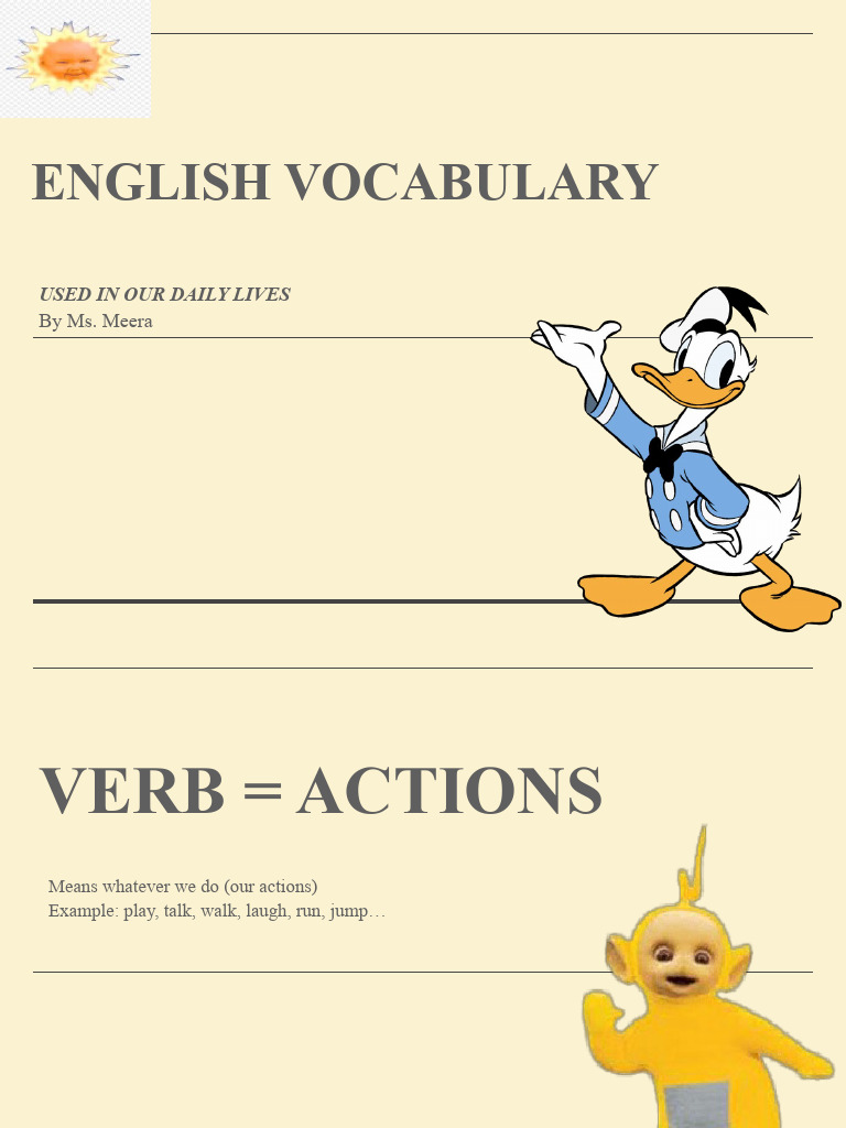 Vocabulary Expansion (Drills) | PDF