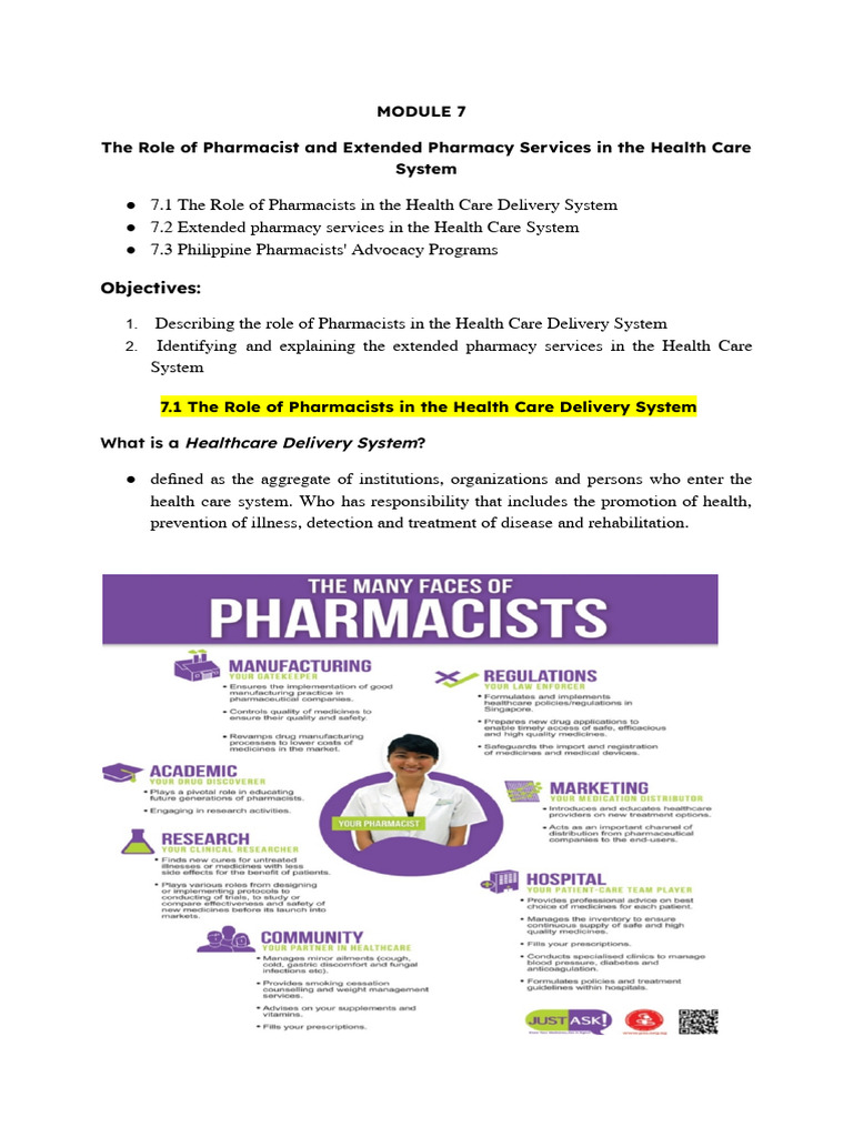Module 7 Ihcs 1 B | Download Free PDF | Pharmacy | Pharmacist
