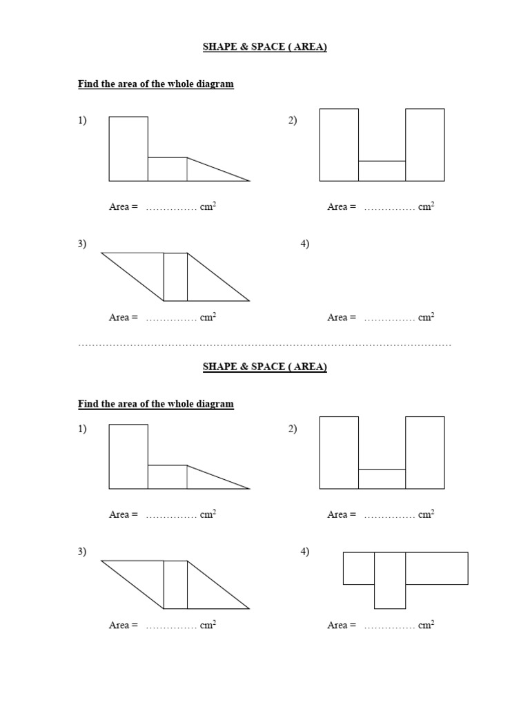 Shape and Space | PDF