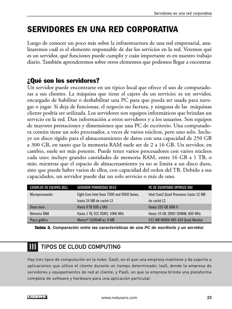 1.1 Intro Servidores | PDF | Red de computadoras | Servidor (Computación)