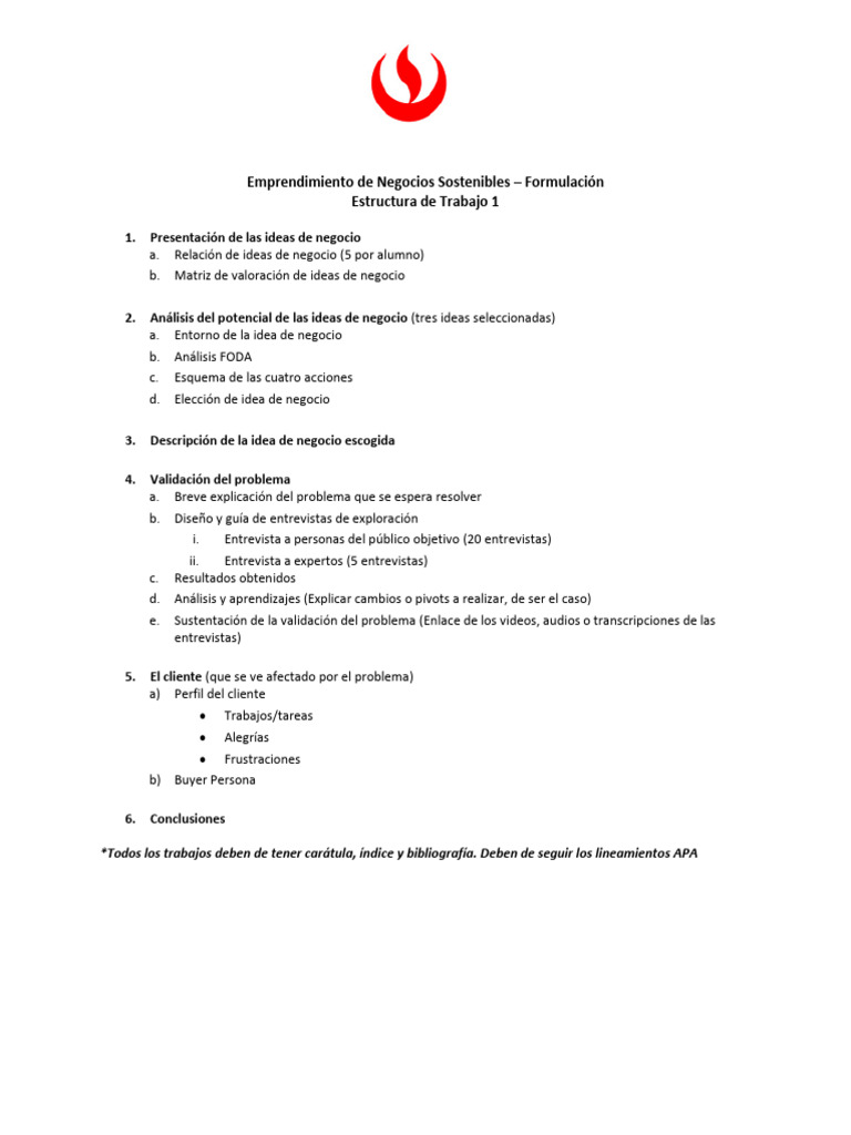 Estructura TB1 | PDF