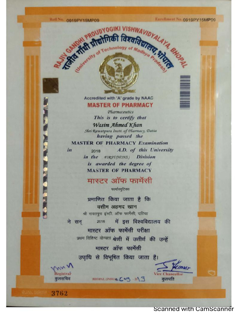 Degree Mpharm (2) 11zon | PDF