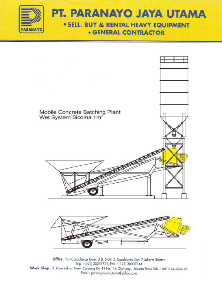 Brosour Batching Plan | PDF