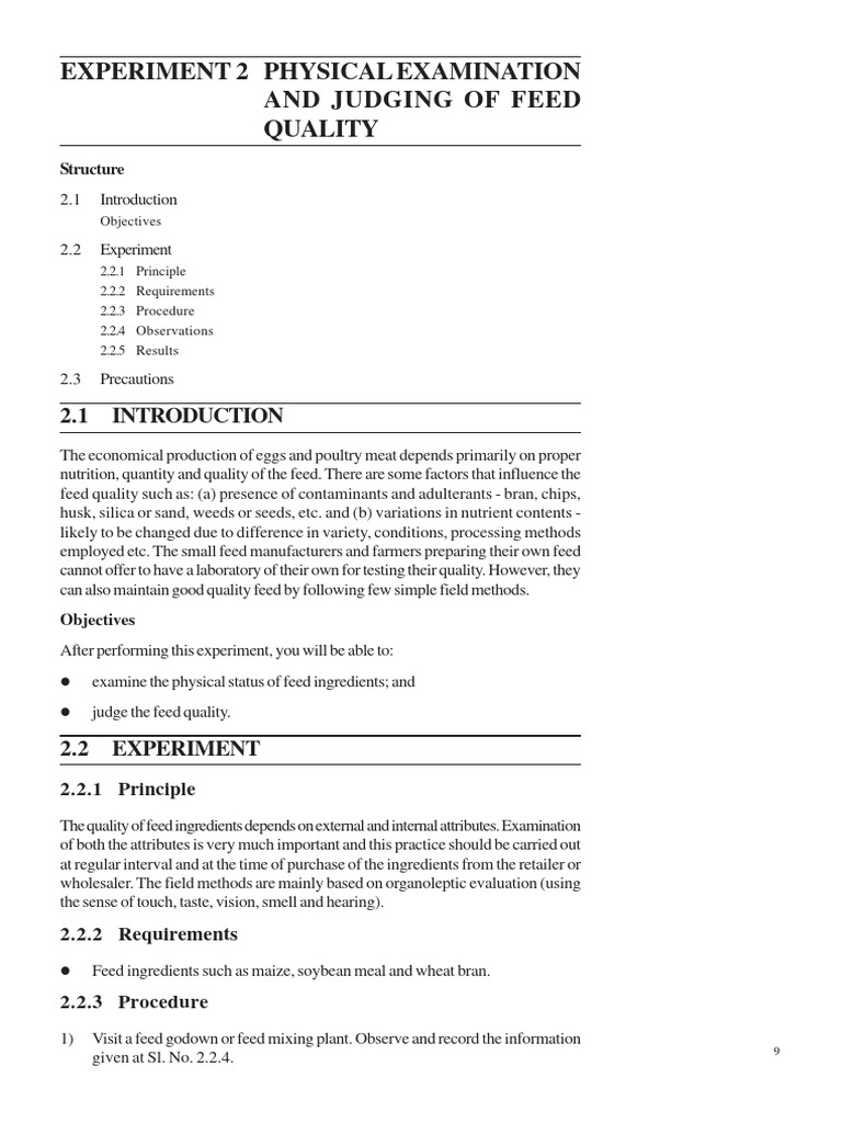 Experiment 2 | PDF | Experiment | Cereals Experiment 2 | PDF | Experiment | Cereals