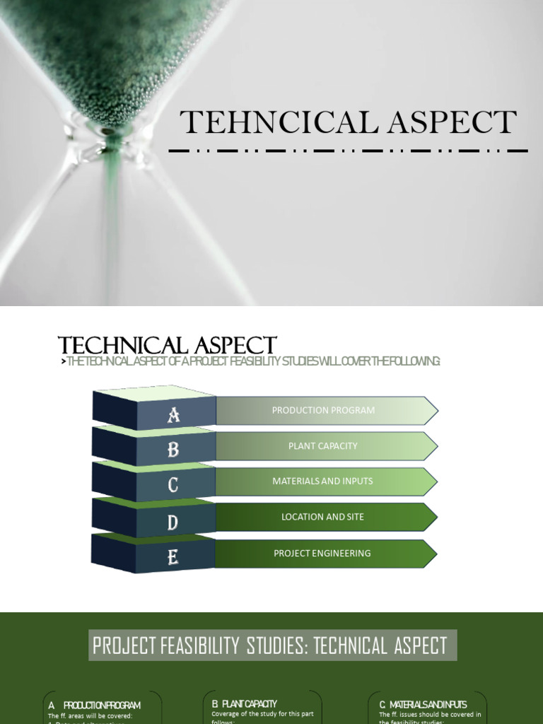 Technical Aspect Management Consultancy | PDF | Infrastructure | Feasibility Study