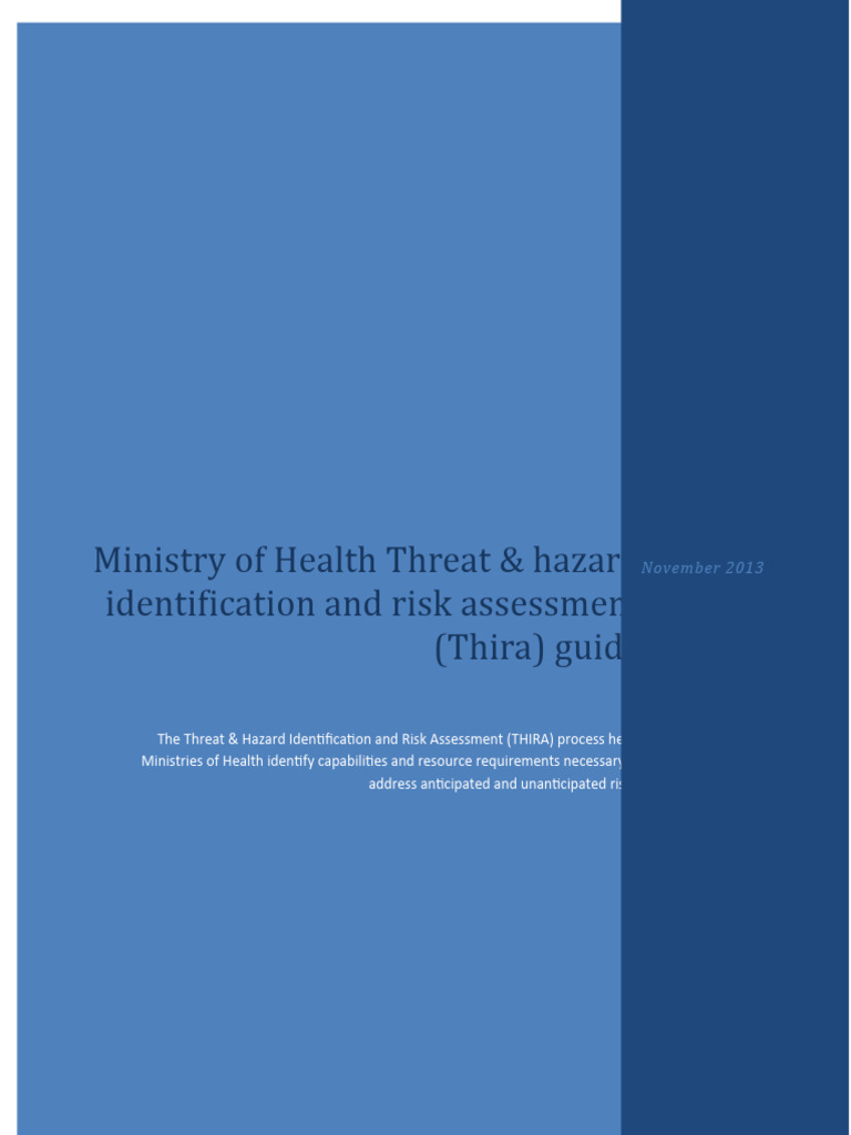 1 2013 Moh Thira Theat Hazard Identification Risk Assessment Guide ...