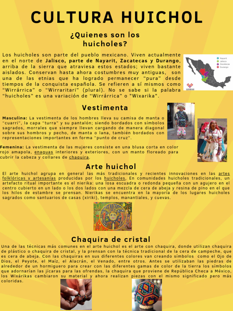CULTURA HUICHOL | PDF