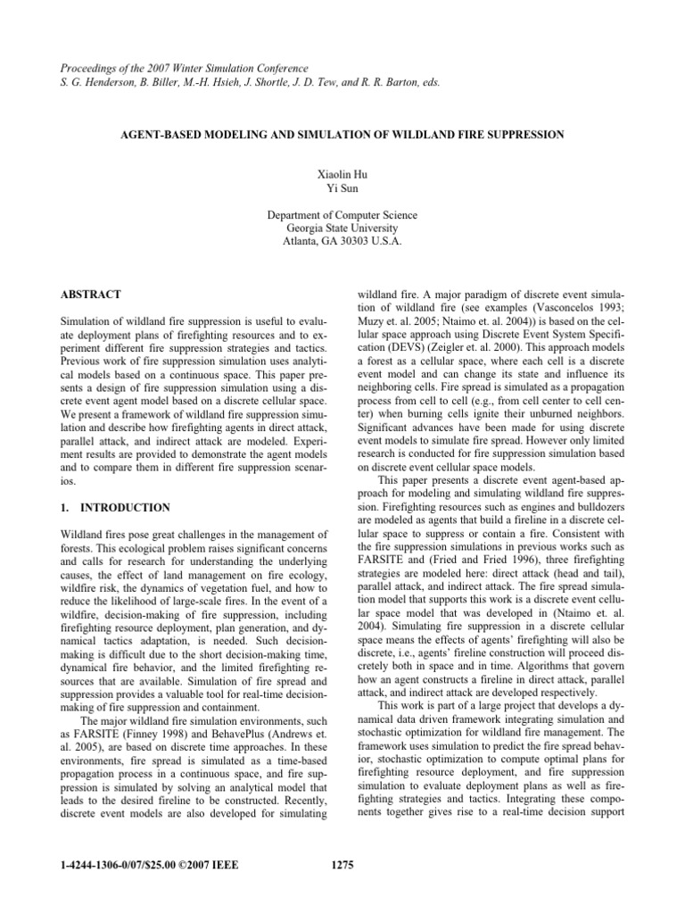 151 | PDF | Simulation | Fires