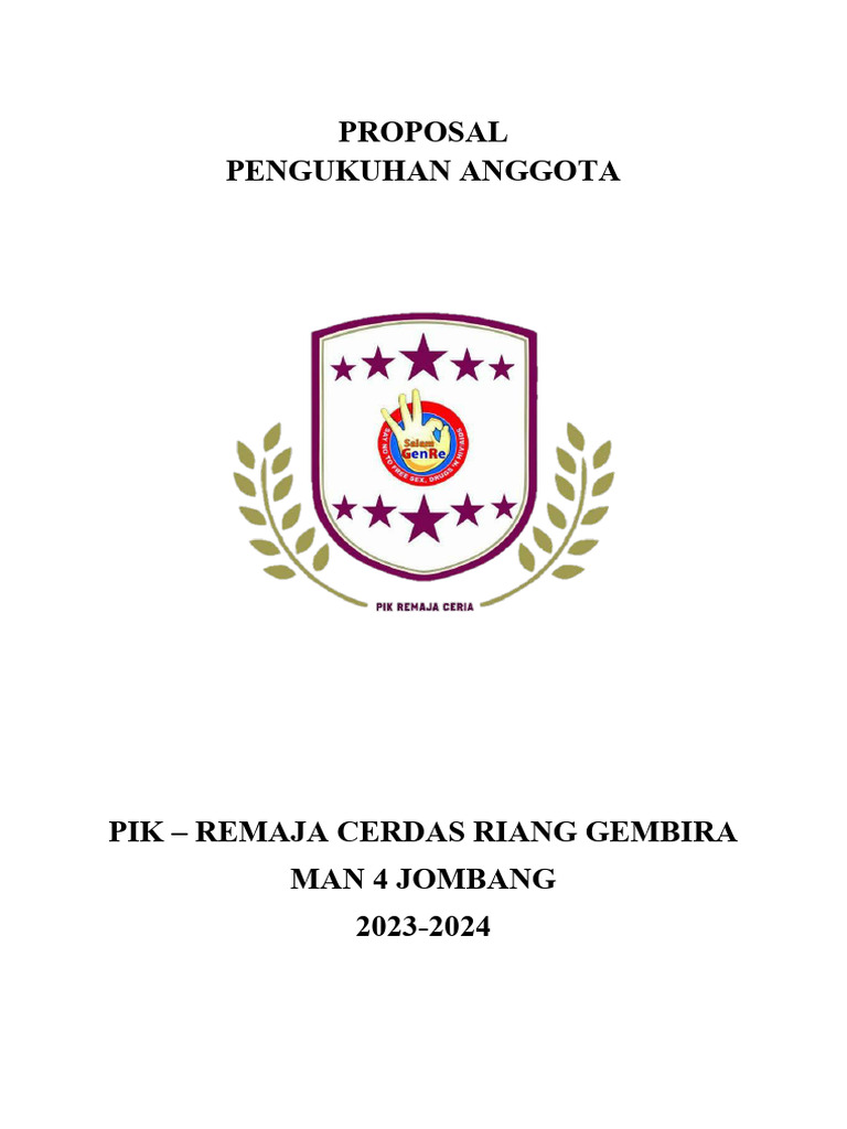 Proposal Pik-R Fix Lumayan | PDF