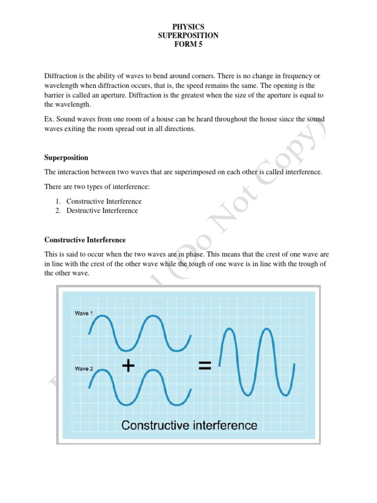 Physics - Superposition | PDF