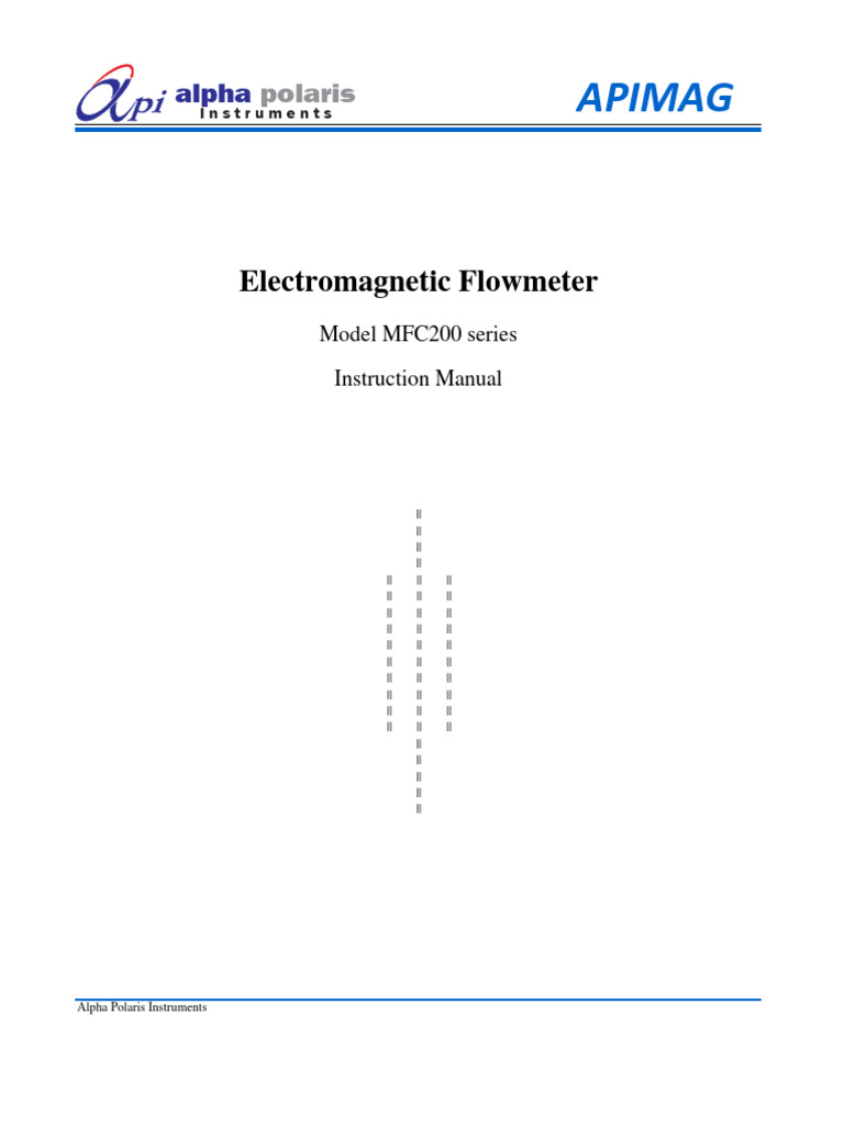 Manual MagFlow MC200 - MFM800 PDF | PDF | Power Supply | Flow Measurement