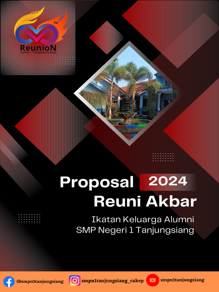 Proposal Reuni Akbar SMPN 1 Tanjungsiang | PDF