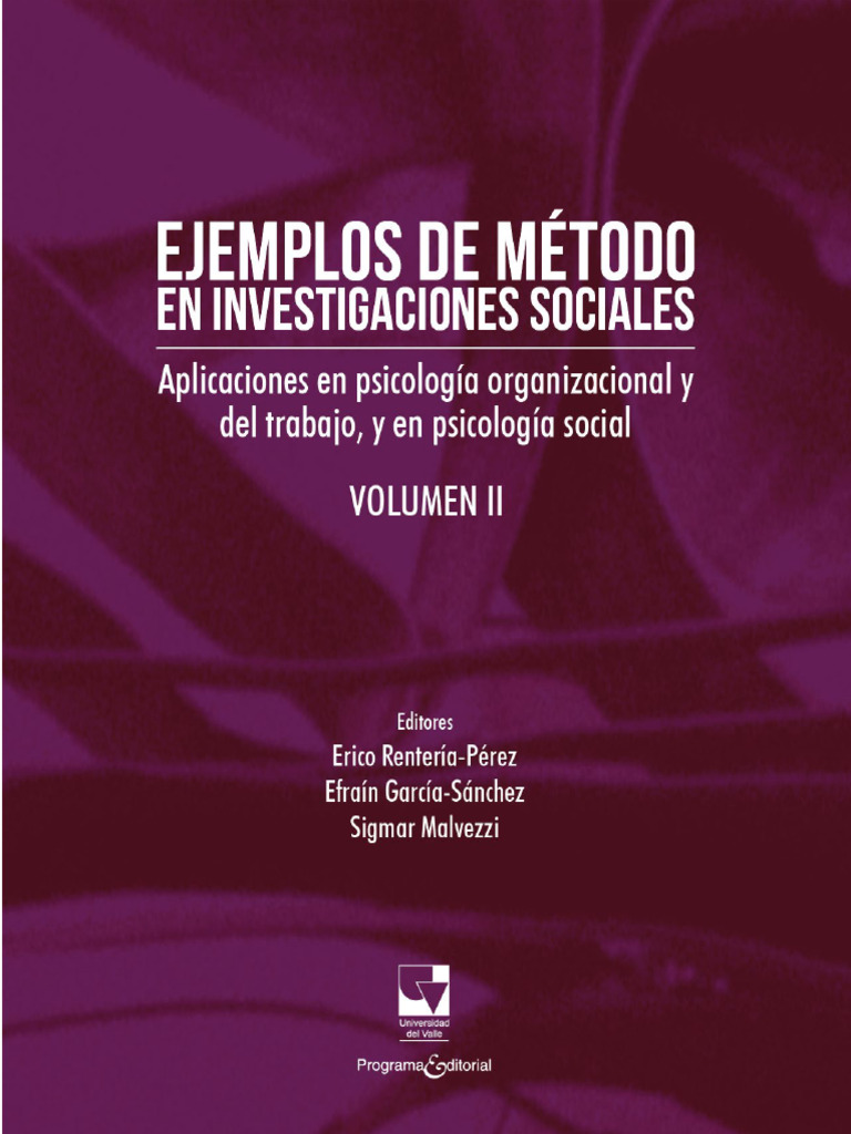 Ejemplos de Método en Investigaciones Sociales | PDF | Método ...