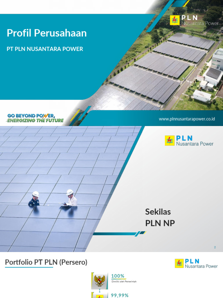Profil Perusahaan PT PLN NP | PDF