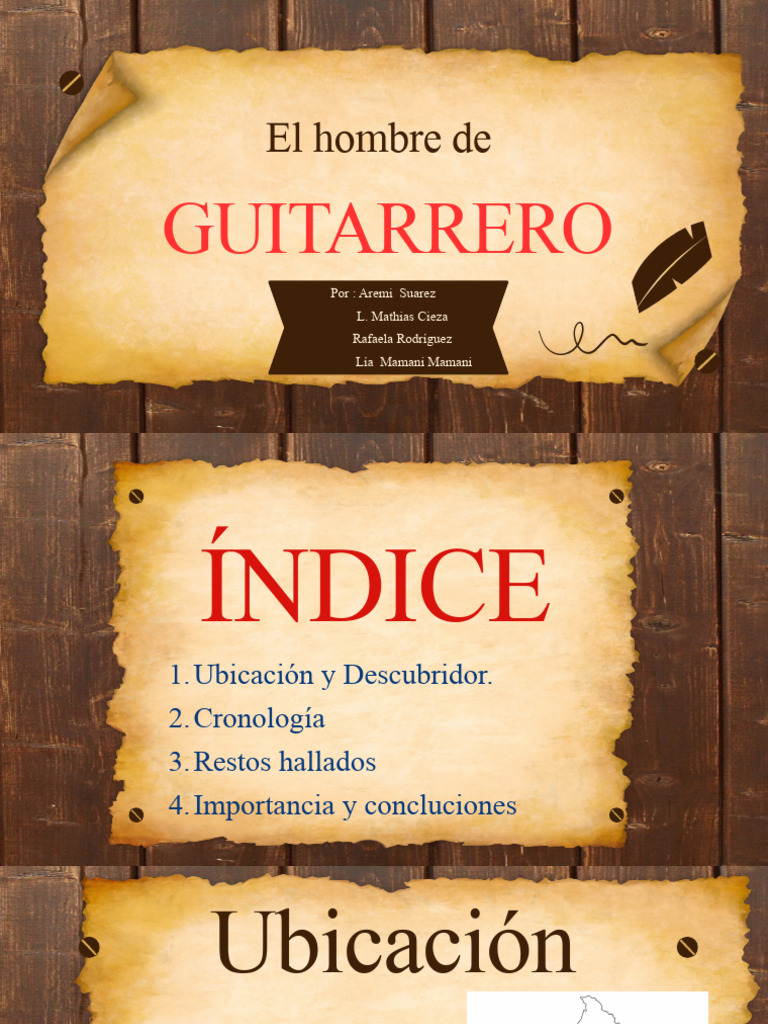 Hombre de Guitarrero: Orígenes y Cultura | PDF