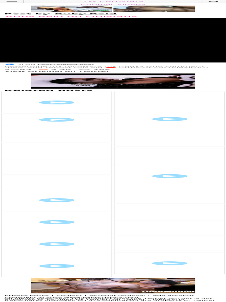 TW Pornstars - Ruby Reid Video. Twitter. Rewarding My Followers My Nudys Who Comment "Hey" and ...