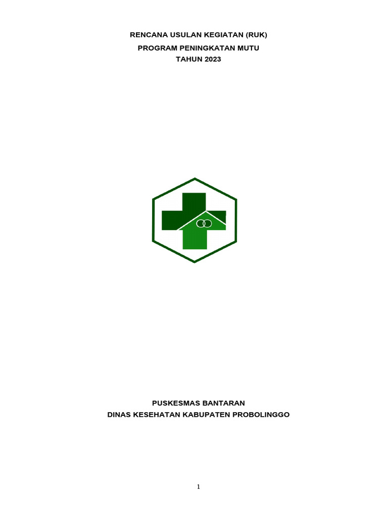 Ruk Mutu 2023 Bab 1-5 | PDF