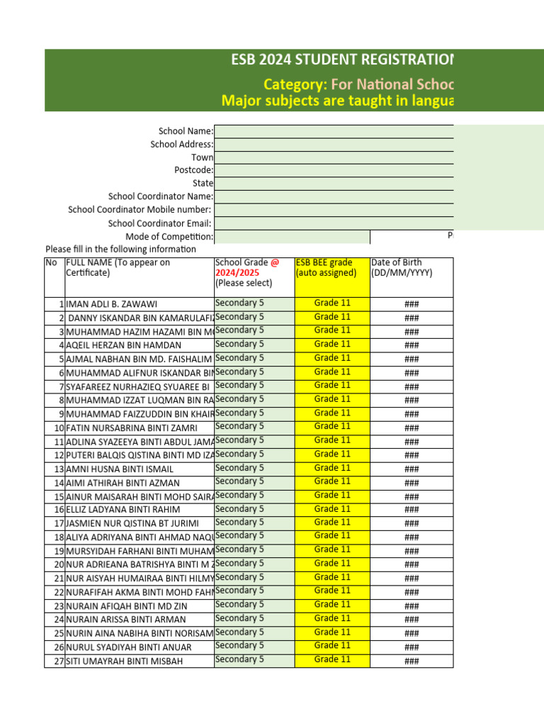 Bee Final | PDF | Youth | Educational Years