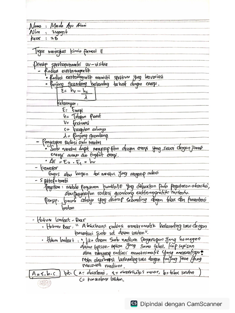MELDA AYU ARIANI - Kimifar II - Meringkas | PDF