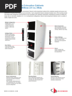 Datasheet - Rittal 42U Server Cabinet | PDF | Door | Sheet Metal
