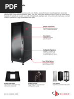 Datasheet - Rittal 42U Server Cabinet | PDF | Door | Sheet Metal