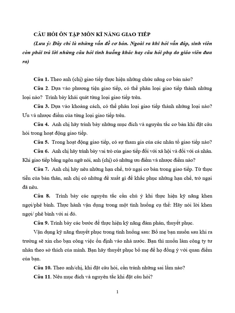 Ã N Tã P KNGT | PDF