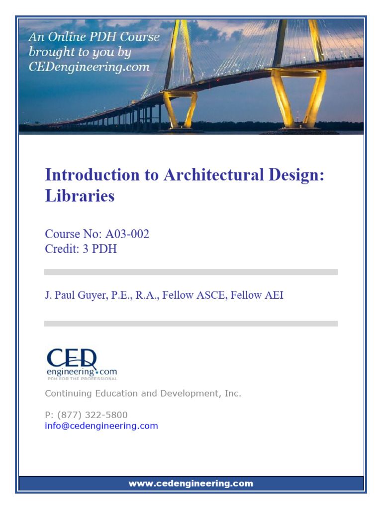 A03-002 - Introduction to Architectural Design - Libraries - US | PDF | Libraries | Flooring