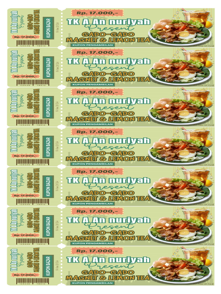 KUPON BAZAR TK | PDF