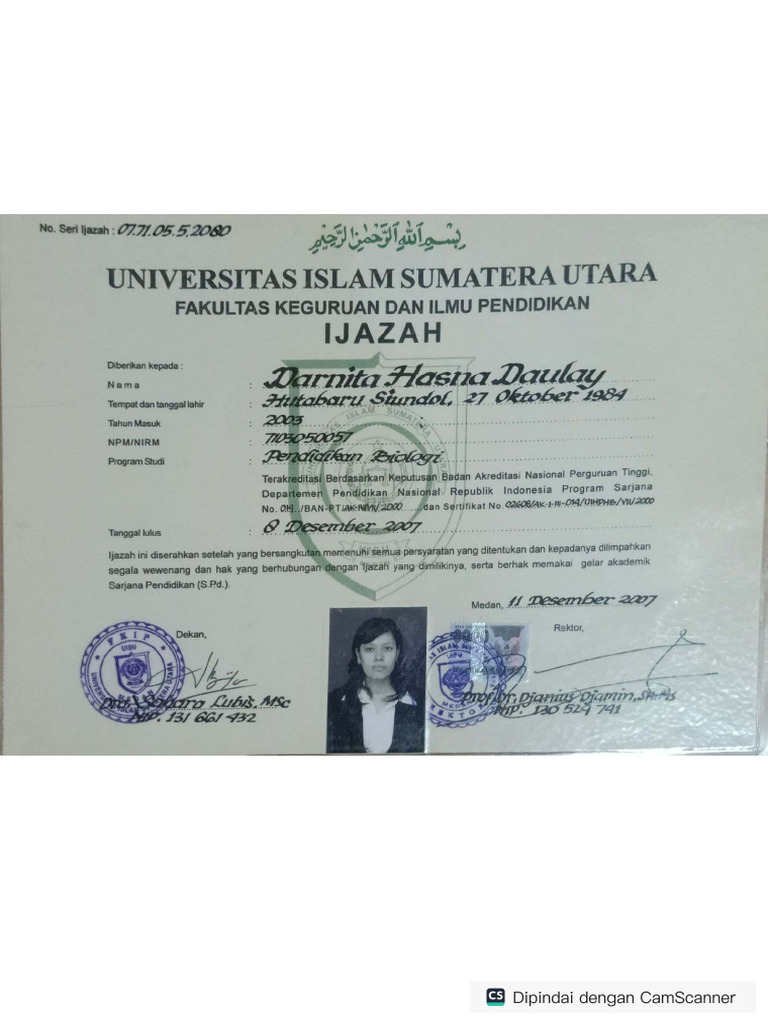 Dokumen Penting | PDF