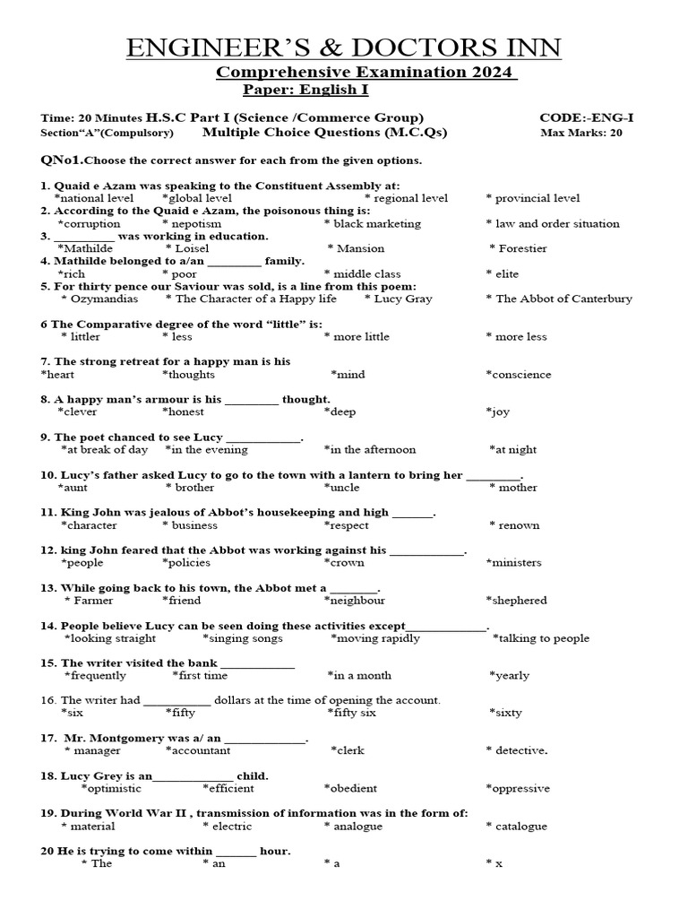 English XI | PDF | Linguistics