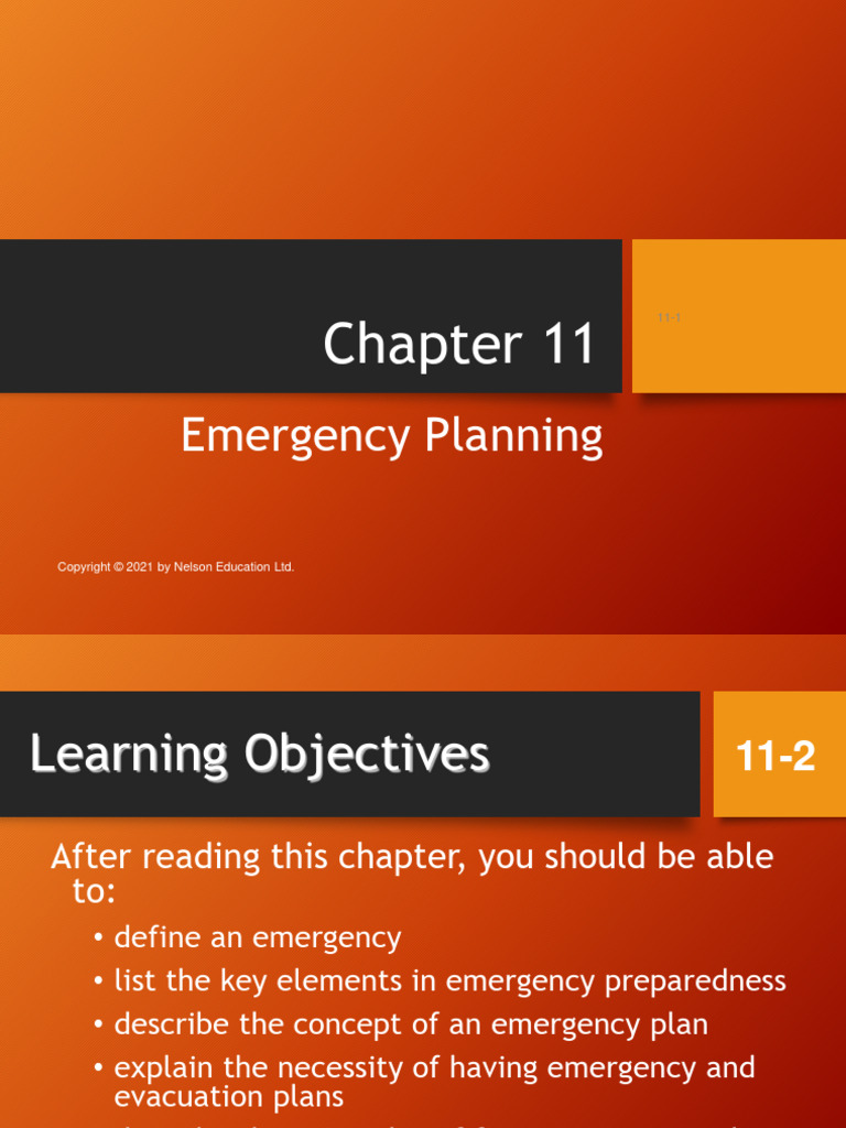 C11 PowerPoint 4S | PDF | Emergency Management | Crisis Management