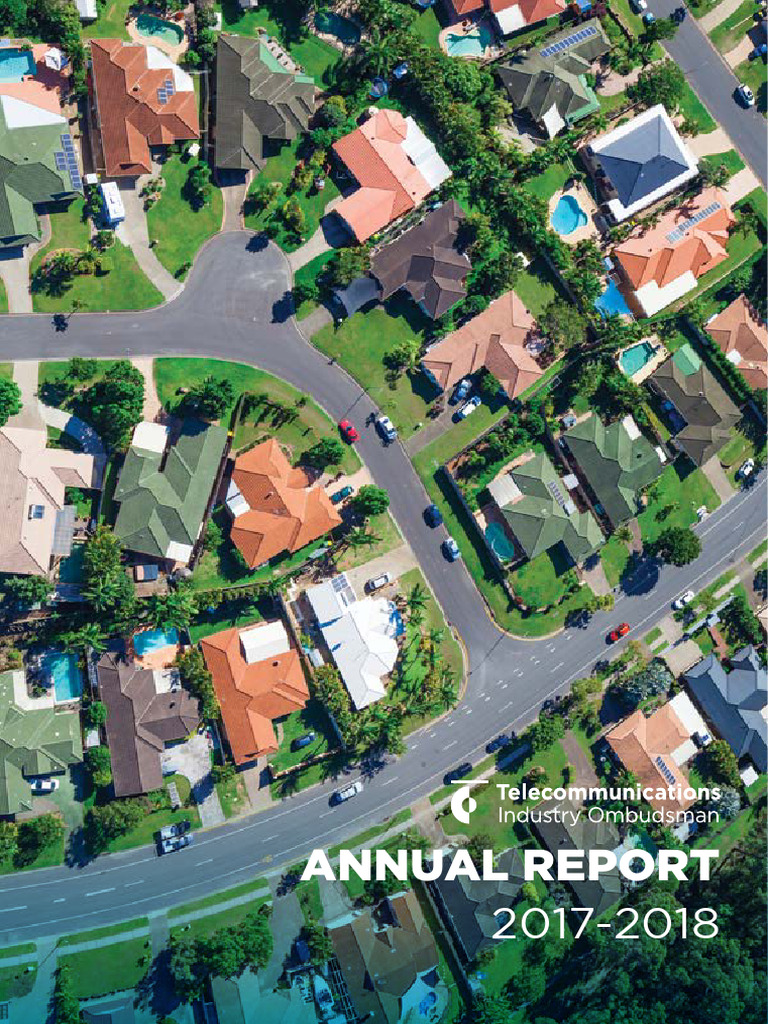 Telecommunications Ombudsman Annual Report 2018 | PDF
