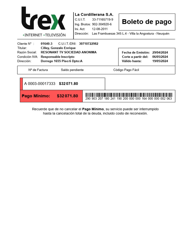 1640-3 Trex Boleto 29 | PDF