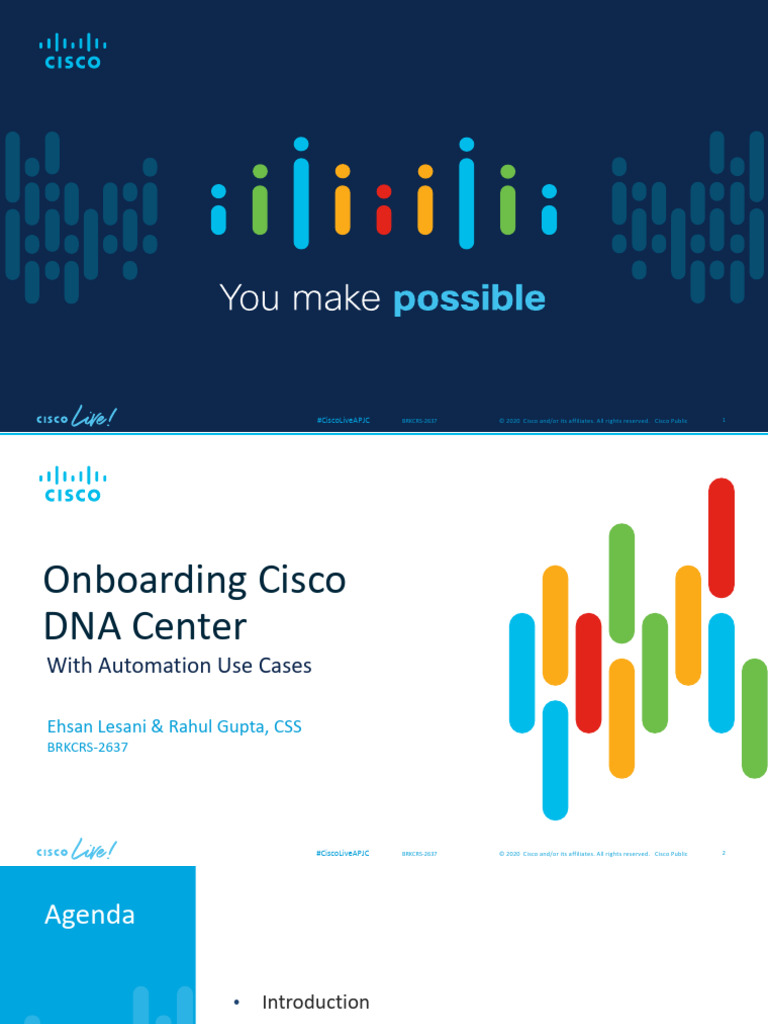 BRKCRS 2637 | PDF | Computer Network | Command Line Interface