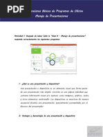 Actividad - Modulo 6 | PDF | Microsoft PowerPoint | Multimedia