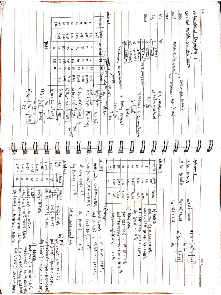 Geotechnical Notes | PDF