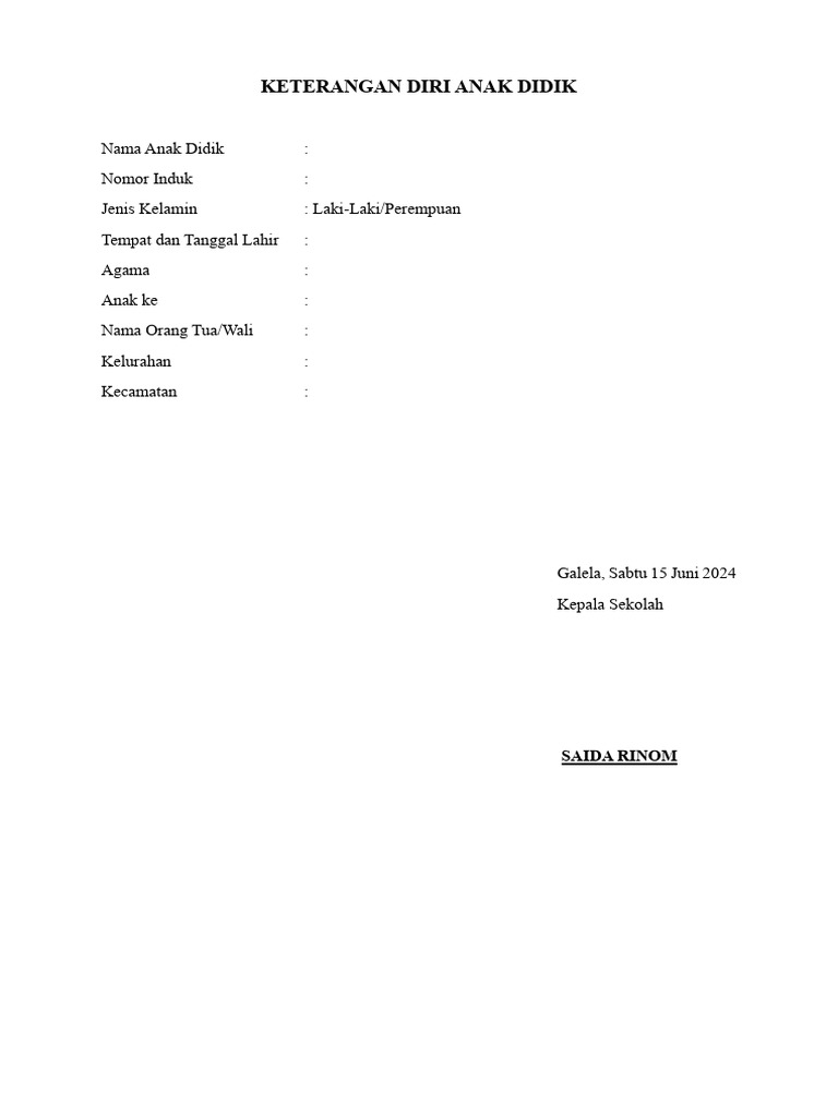 Laporan Pendidikan | PDF