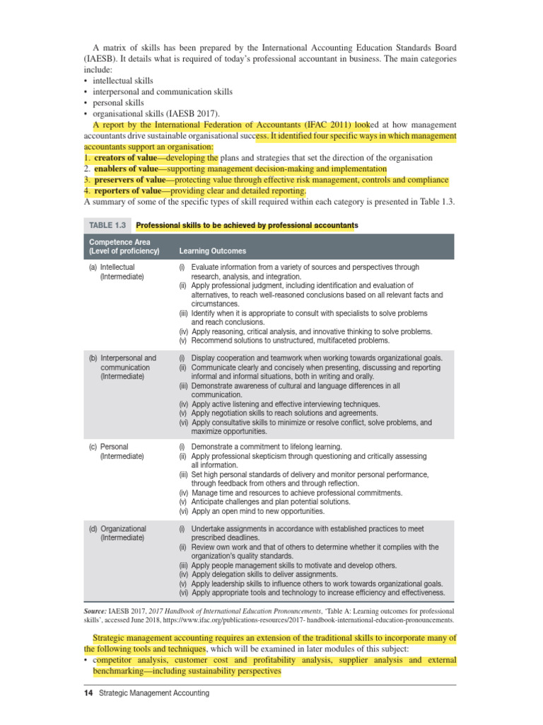 24 S1 Sma - Study - Guide Highlight 14 | PDF | Strategic Management ...