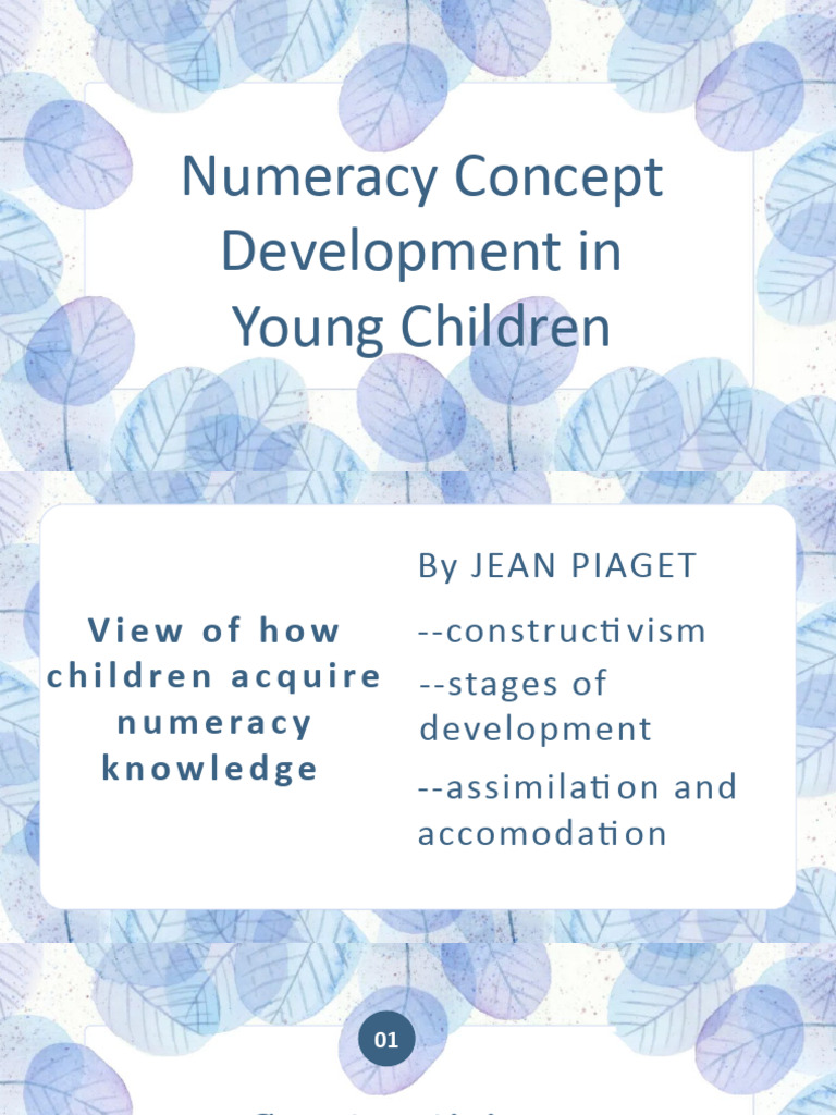 Understanding Numeracy Development in Children | PDF