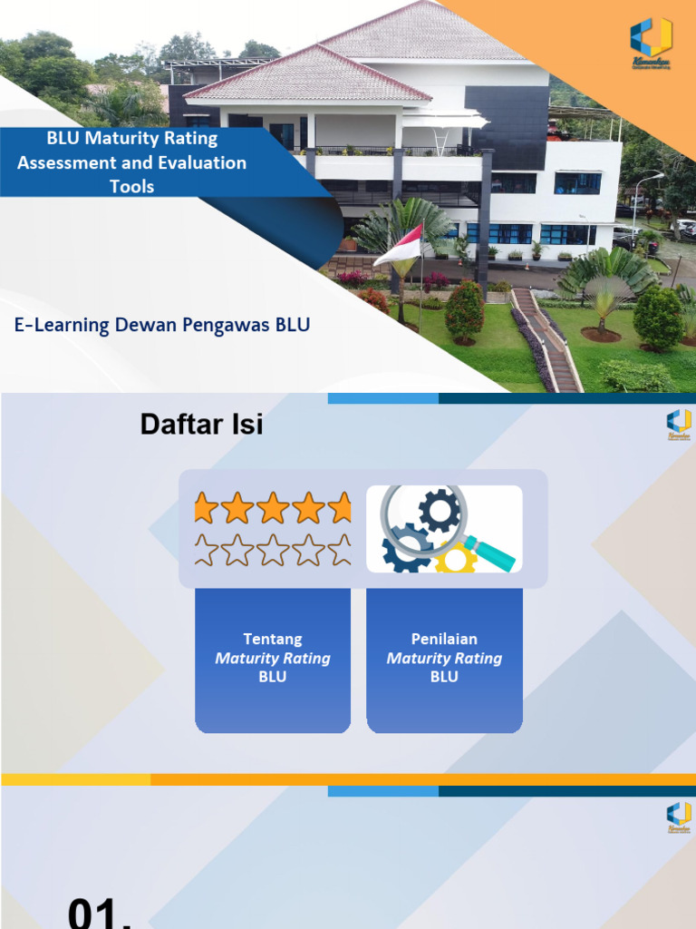 Update Materi 5. Blu Maturity Rating Assessment and Evaluation Tools | PDF
