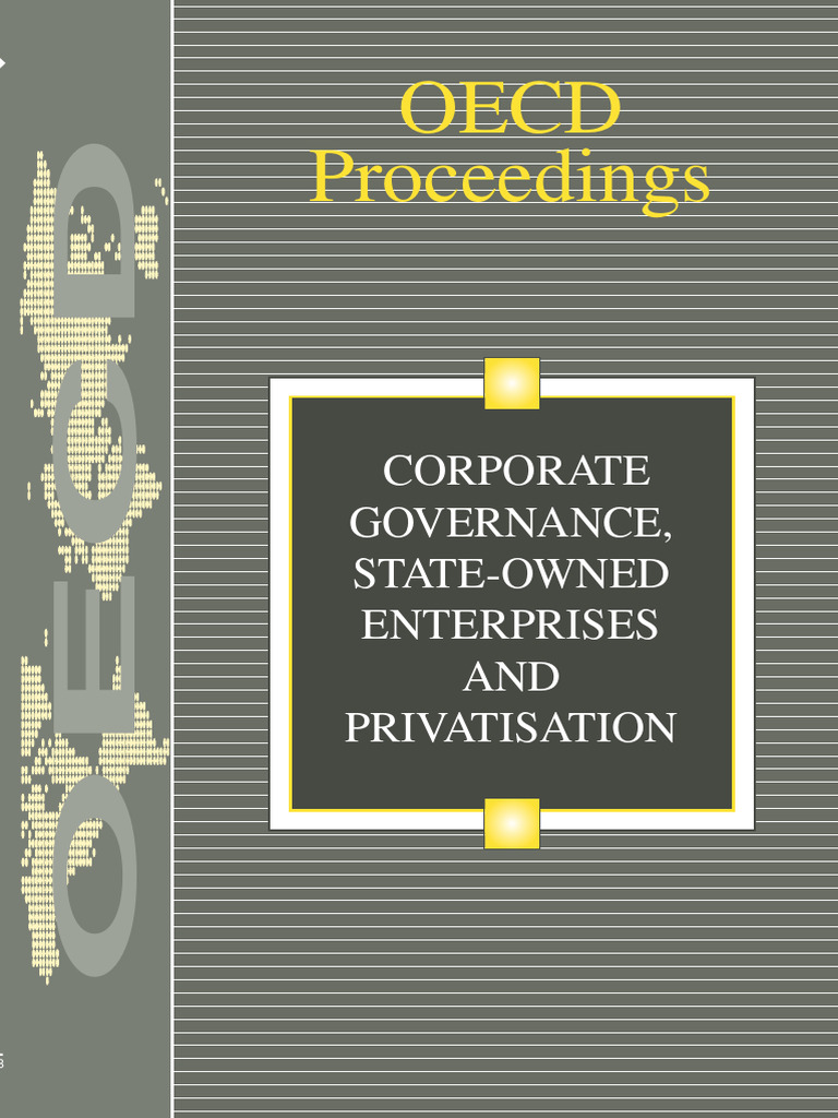 Corporate Governance, State - (Z-Library) | PDF | State Owned Enterprise | Privatization