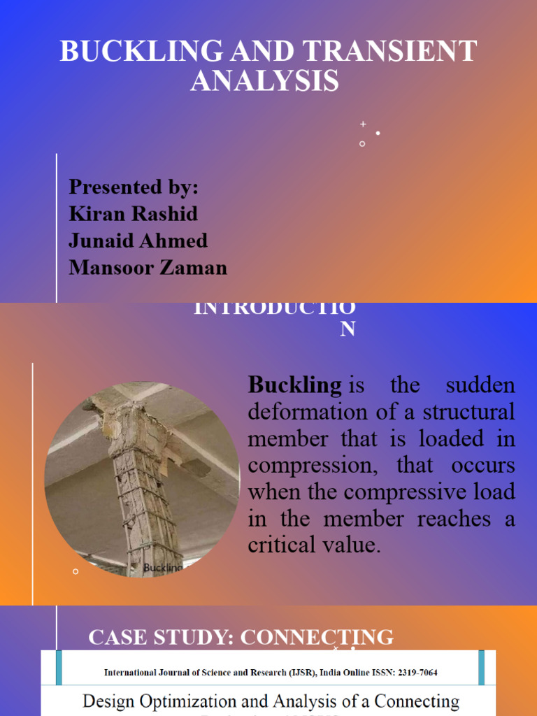 Buckling and Transient Analysis | PDF | Buckling | Stress (Mechanics)